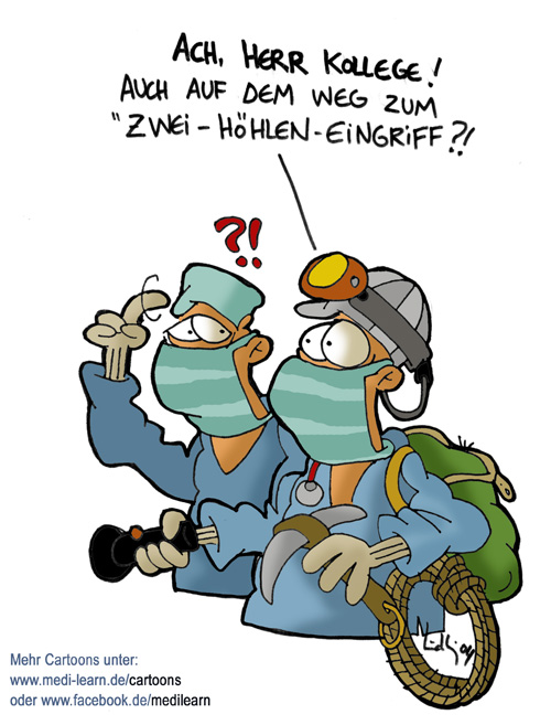 Auf der Webseite www.medi-learn.de/cartoons findet Ihr 400 weitere Cartoons inklusive E ...