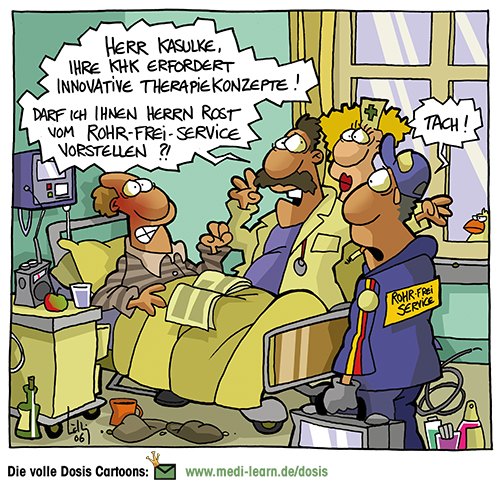 Auf der Webseite www.medi-learn.de/cartoons findet Ihr 400 weitere Cartoons inklusive E ...