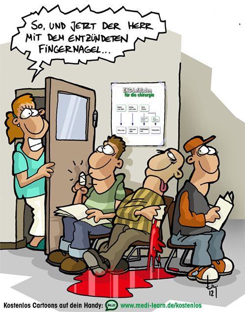 Auf der Webseite www.medi-learn.de/cartoons findet Ihr 400 weitere ...
